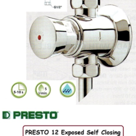 Presto 12B Concealed Self Closing Shower Control Valve – Pecoland ...